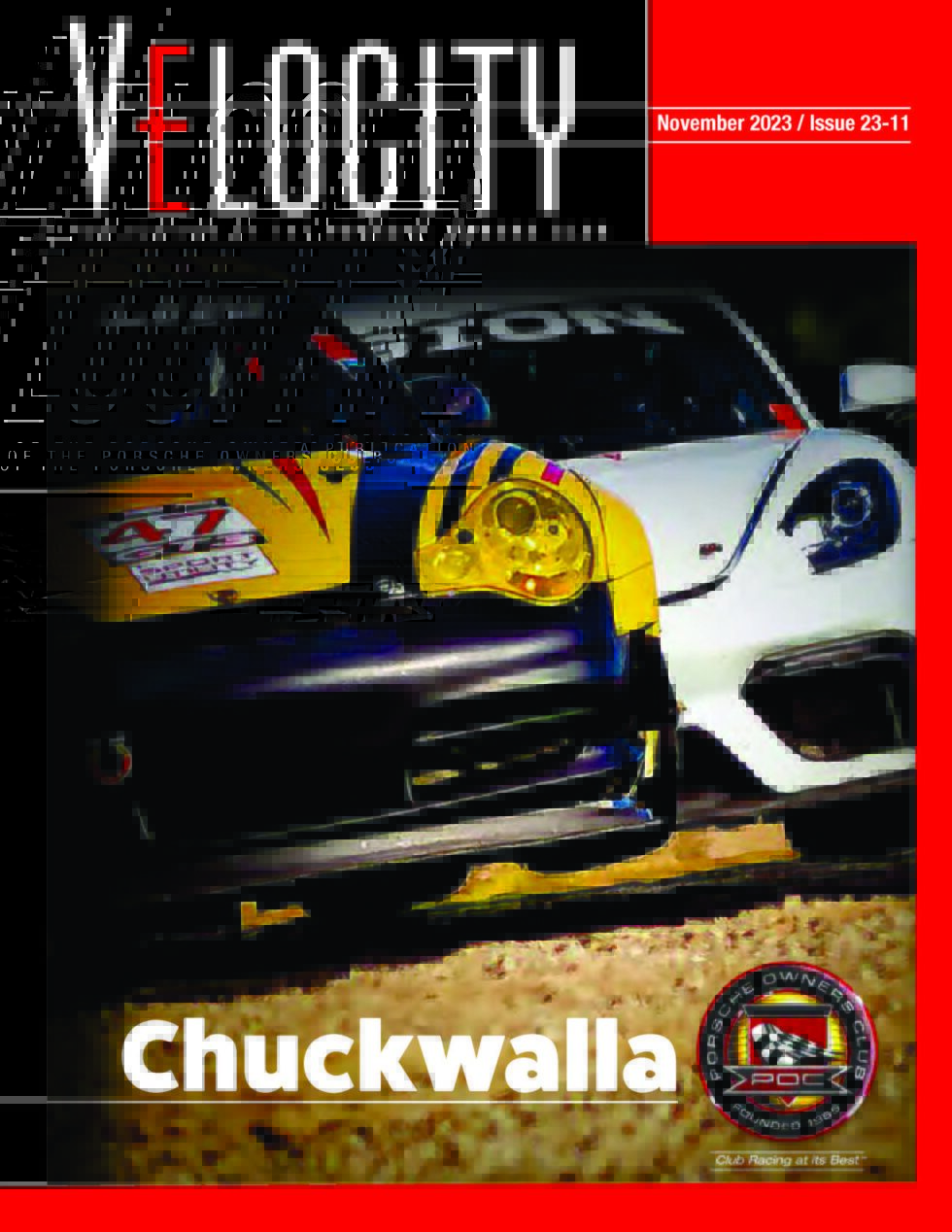 Velocity Magazine - Porsche Owners Club